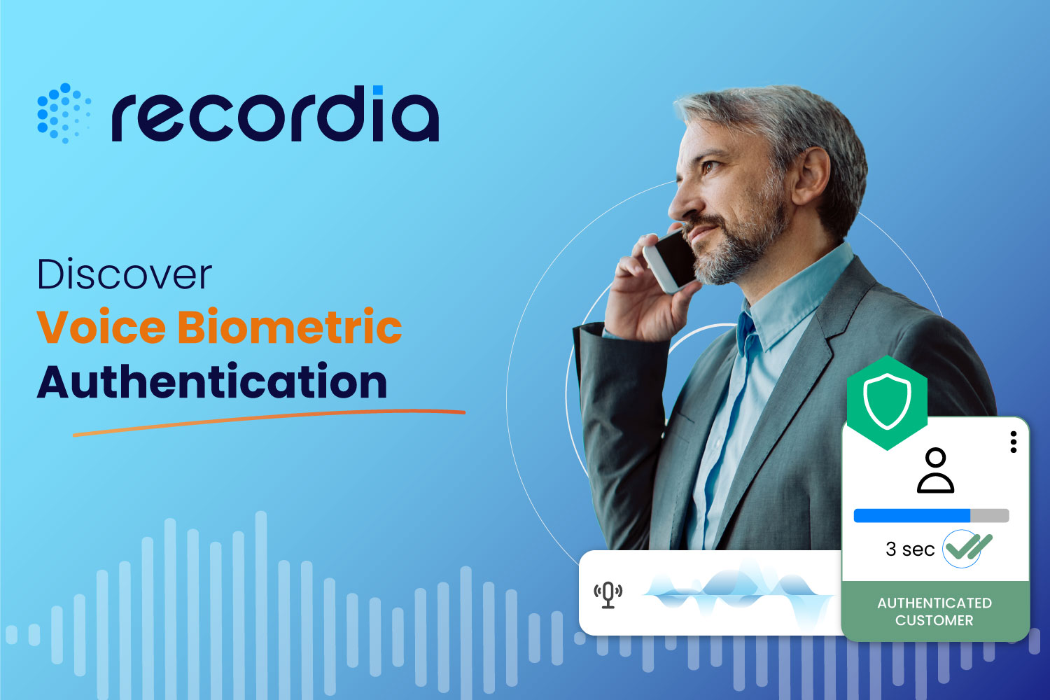 Voice Biometric Authentication - Validate your customer quickly