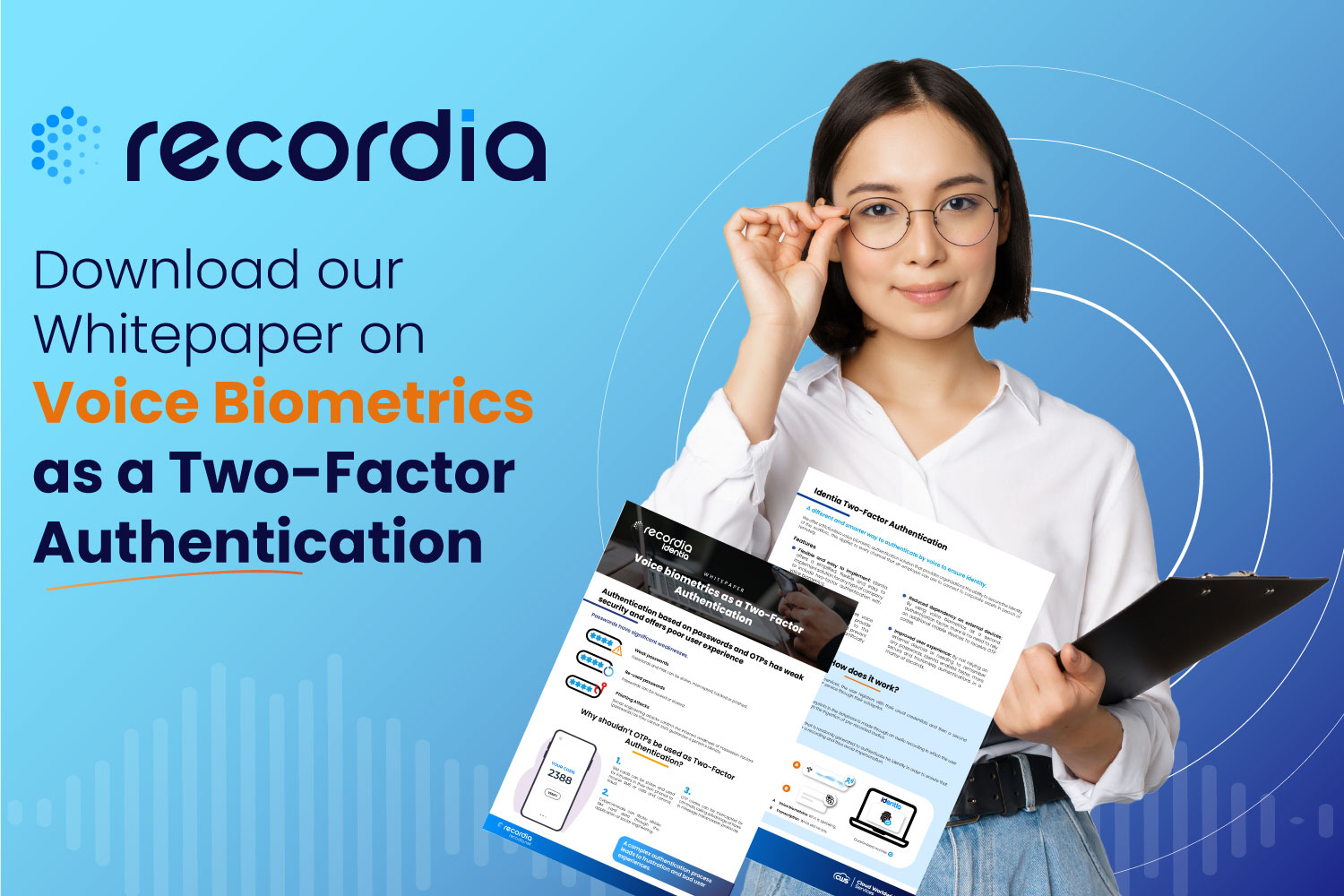 Voice Biometrics as a two-factor authentication